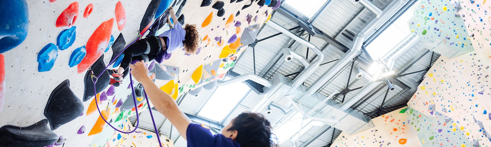 Indoor climbing